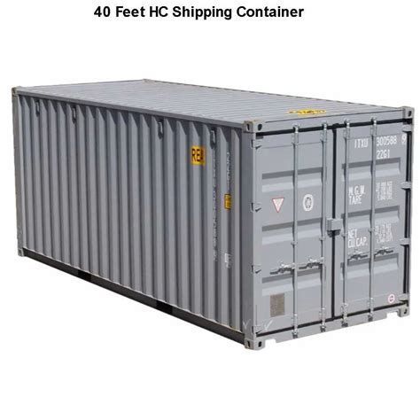 Galvanized Steel 40 Ft Hc Shipping Container At ₹ 150000 Unit In Navi Mumbai Id 2854040478530