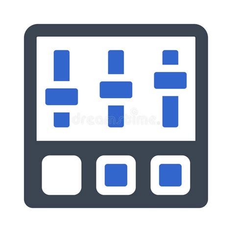 Setting Equalizer Icon Stock Vector Illustration Of Symbol 330713292
