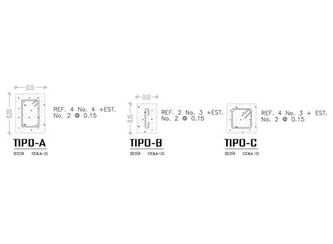 RCC Structure Detail D View CAD Construction Block Layout File In Autocad Format