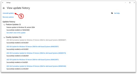 How To Uninstall Windows Updates Manually Help Center