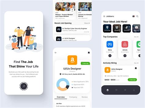 Job Finding App Design By Codzgarage Infotech Pvt Ltd On Dribbble