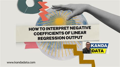 How To Interpret Negative Coefficients Of Linear Regression Output