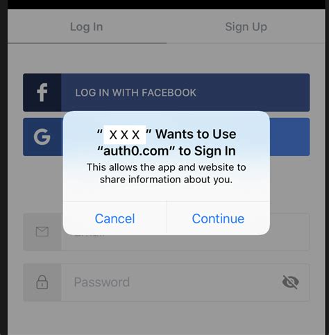 Ios Xctestcase With Auth0 How To Dismiss Security Alert Xxxx” Wants To Use ” To
