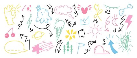 Cute Line Vector Art Icons And Graphics For Free Download