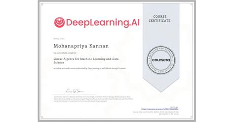 Finished Linear Algebra For Machine Learning And Data Science