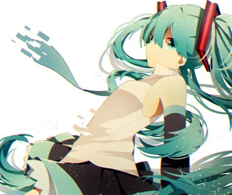 Hatsune Miku Vocaloid Drawn By Komadori Ui Danbooru