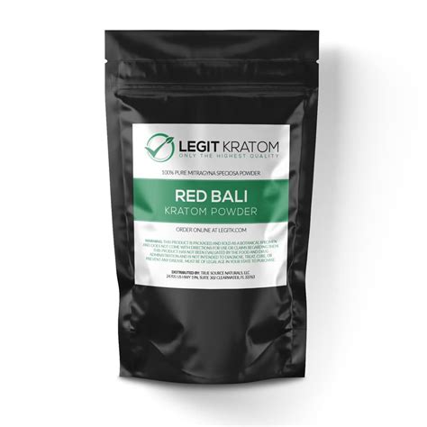 Red Bali Kratom Powder Legit Kratom