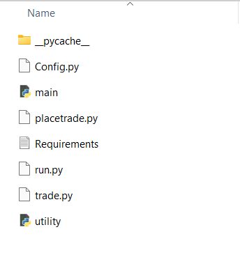 Deriv API Bot Template Python DTrader Store