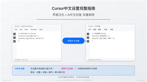 Cursor中文设置完整指南：界面汉化ai中文回复（2025最新实测） Cursor Ide 博客