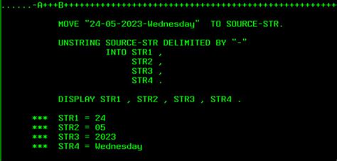 string manipulation in rpgle and cobol test your skills