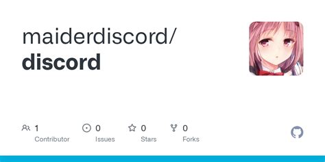 GitHub Maiderdiscord Discord