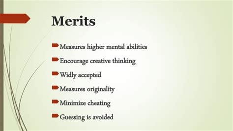 Objective And Subjective Type Test Ppt