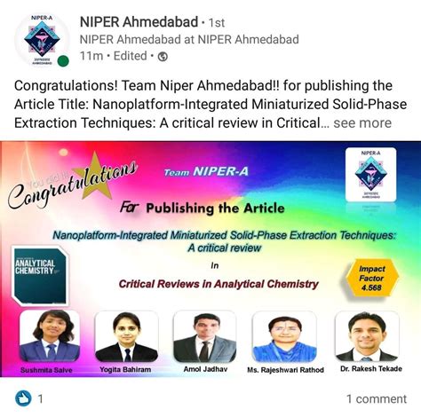 Amol Jadhav On Linkedin Happy To Share Our Recent Review Article Entitled Nanoplatform 36