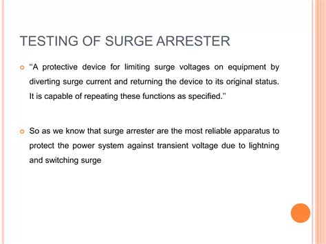 Impulse Testing Of Transformer Pptx Consumer Electronics