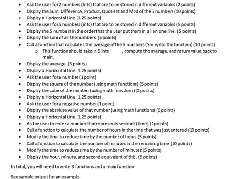 Solved The Output Is This I Am Looking For The Input Using Chegg