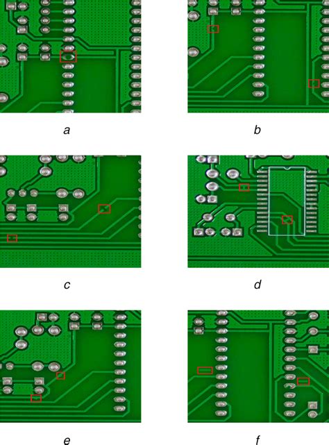 Some Defects Examples A Missing Hole B Mouse Bite C Open Circuit D