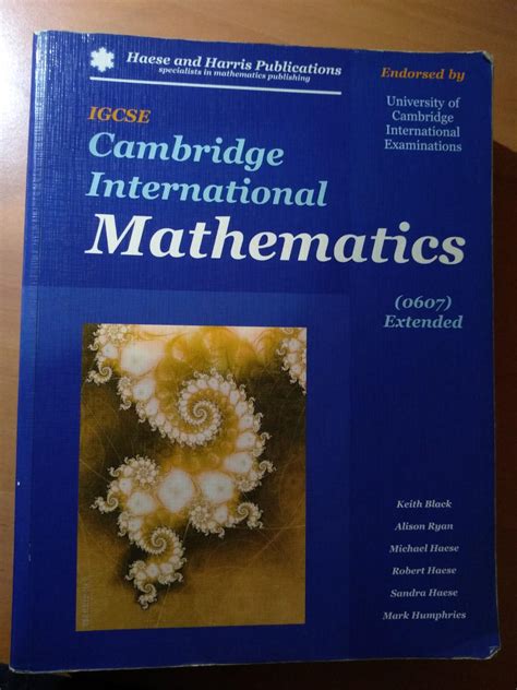 Igcse Math Textbook Hobbies And Toys Books And Magazines Textbooks On Carousell