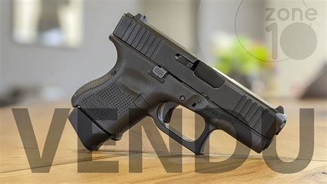 Glock 26 Gen 5 Armurerie Zone 10