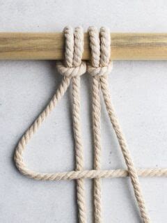 Basic Macrame Knots Step By Step Instructions Sarah Maker