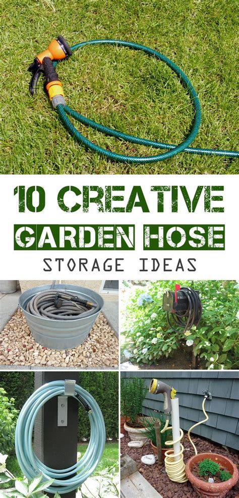 Water Hose Storage Ideas