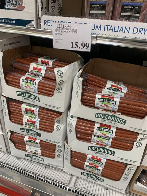 Greenridge Beef Snack Sticks We Do Not Recommend Rcostco