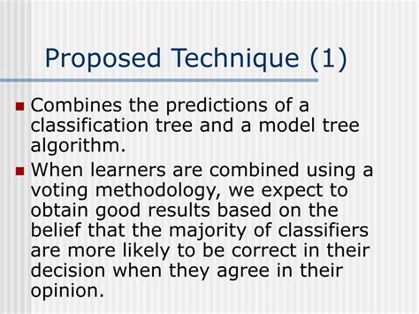 Ppt Combining Classification And Model Trees For Handling Ordinal Problems Powerpoint