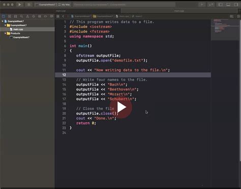 Xcode Im Having Trouble Getting My Code To Create A File Stack
