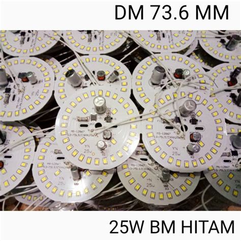Jual Pcb Lampu Led Ac W Bm Hitam V Shopee Indonesia