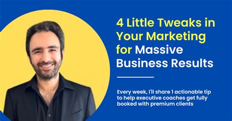 Shantanu Verma On Linkedin 4 Little Tweaks In Your Marketing For