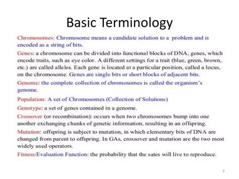 Lecture 28 Genetic Algorithm Ppt