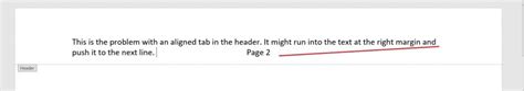 How To Align Header Or Footer Content To The Left And Right Margins In Microsoft Word