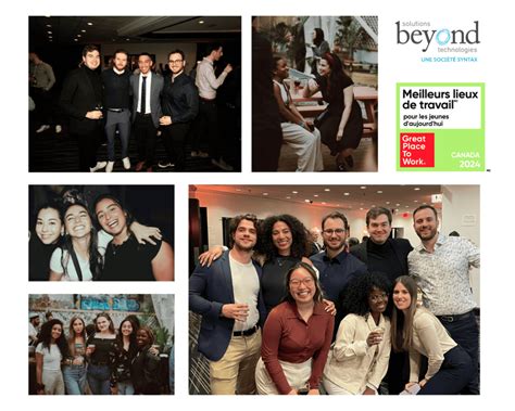 Solutions Beyond Technologies au palmarès des Meilleurs lieux de travail pour les jeunes d ...