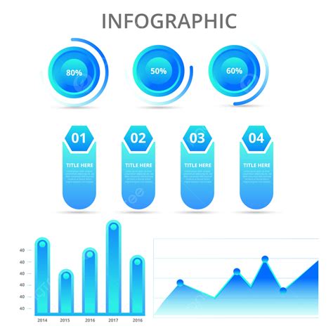 Infographic 현대 그래프 차트 인포 그래픽 정보 Png 일러스트 및 벡터 에 대한 무료 다운로드 Pngtree