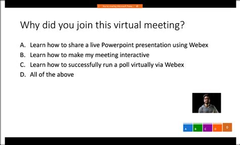 How To Share A Powerpoint Presentation Using Cisco Webex