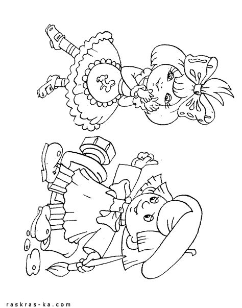 Приключения Незнайки Раскраска