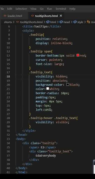How To Make Interactive Tooltips Using Html And Css Web Development
