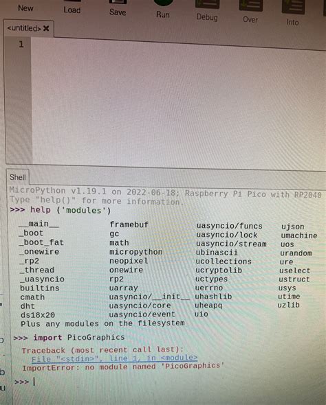 pico display cannot find picographics module support pimoroni