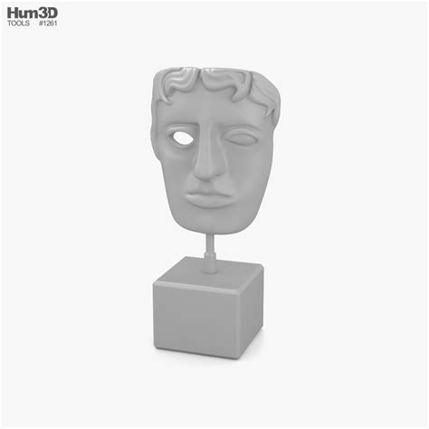 Bafta Award Trophy 3d Model Download Trophy On