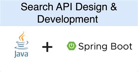 crafting a spring boot search api venkatakumar chembati