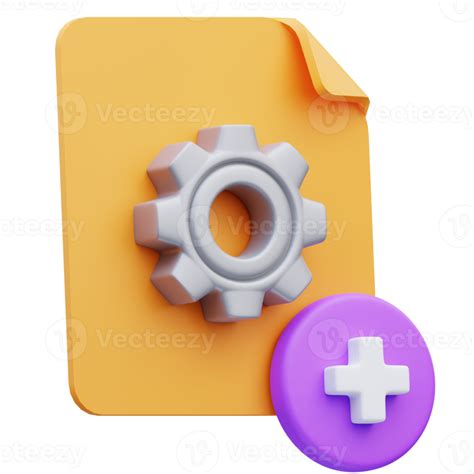3d render illustration of project management add new task icon 16712572 png