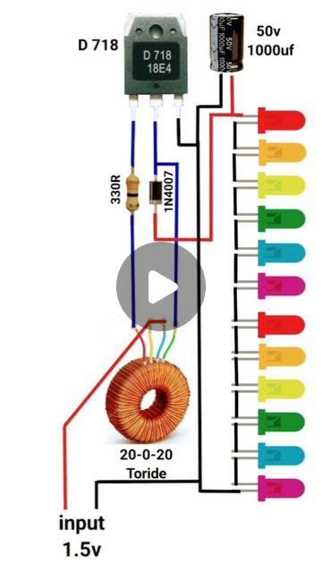 24 On Instagram Voltage Booster Circuit 1 5v To 60v Voltage Booster Circuit 1 5v To 60v