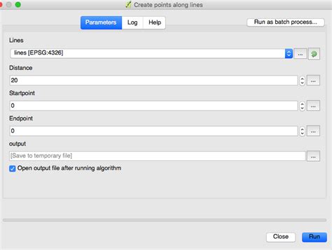 Kml How To Extract Nodes At Regular Interval Using QGIS Geographic Information Systems