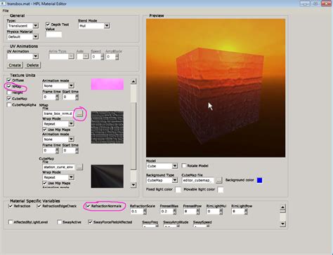 hpl3 tutorials material translucent frictional wiki