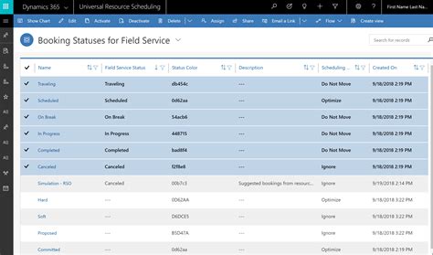 Dynamics 365 Field Service 用 Universal Resource Scheduling Microsoft Learn