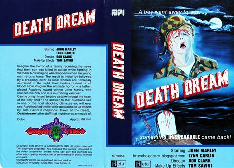 Cinema Arcana The Vhs Archives Bob Clarks Deathdream 1974