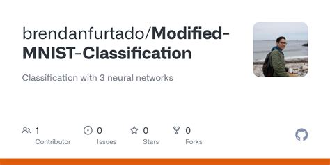 Github Brendanfurtadomodified Mnist Classification Classification With 3 Neural Networks