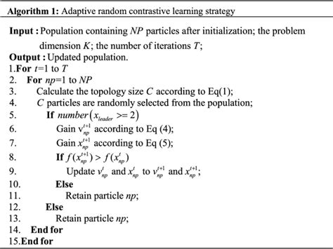 CPSORCL A Cooperative Particle Swarm Optimization Method With Random Contrastive Learning For