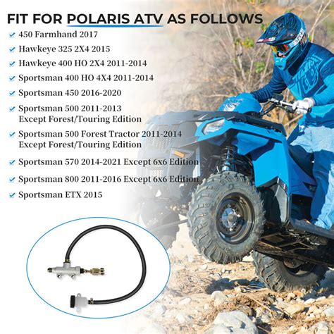 Rear Brake Master Cylinder Assembly For Polaris Sportsman 570 Spx2