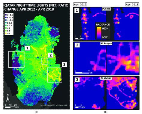 Monthly Means Of Ntl Were Calculated Using Daily Ntl Data For April Download Scientific Diagram
