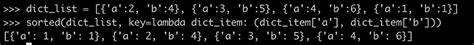 python 딕셔너리 dict 리스트 정렬 하기 sort